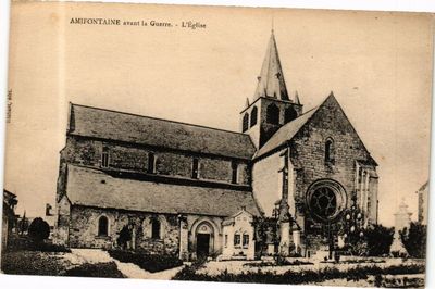 CPA AMIFONTAINE avant La Guerre L' Église (280137) | eBay