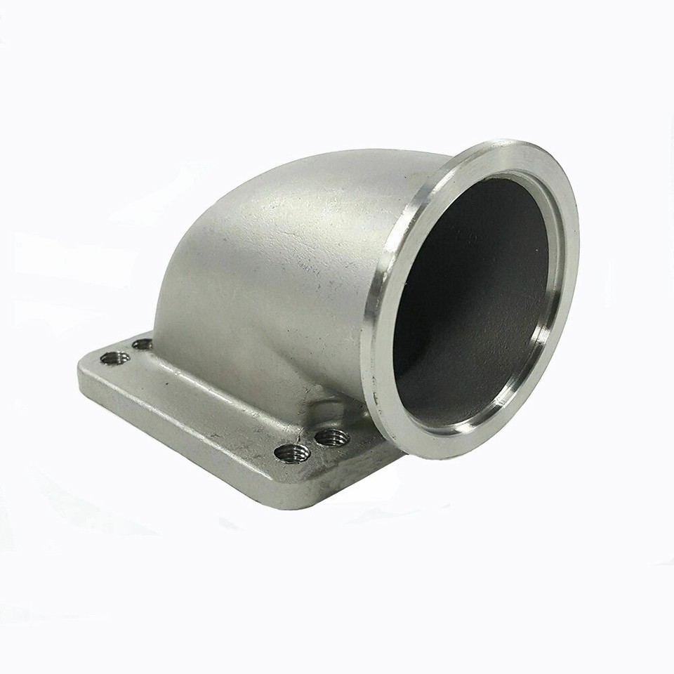 Cast Elbow Adapter Flange For T3 T4 Turbo 2.5" VBand Turbo Manifold ...