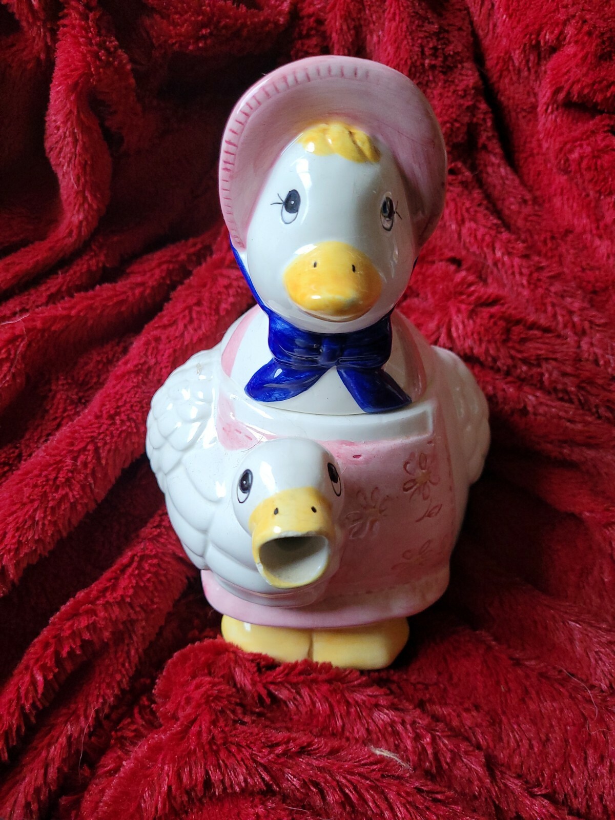 Vintage Mother Goose Cookie Jar And Serving Set | eBay