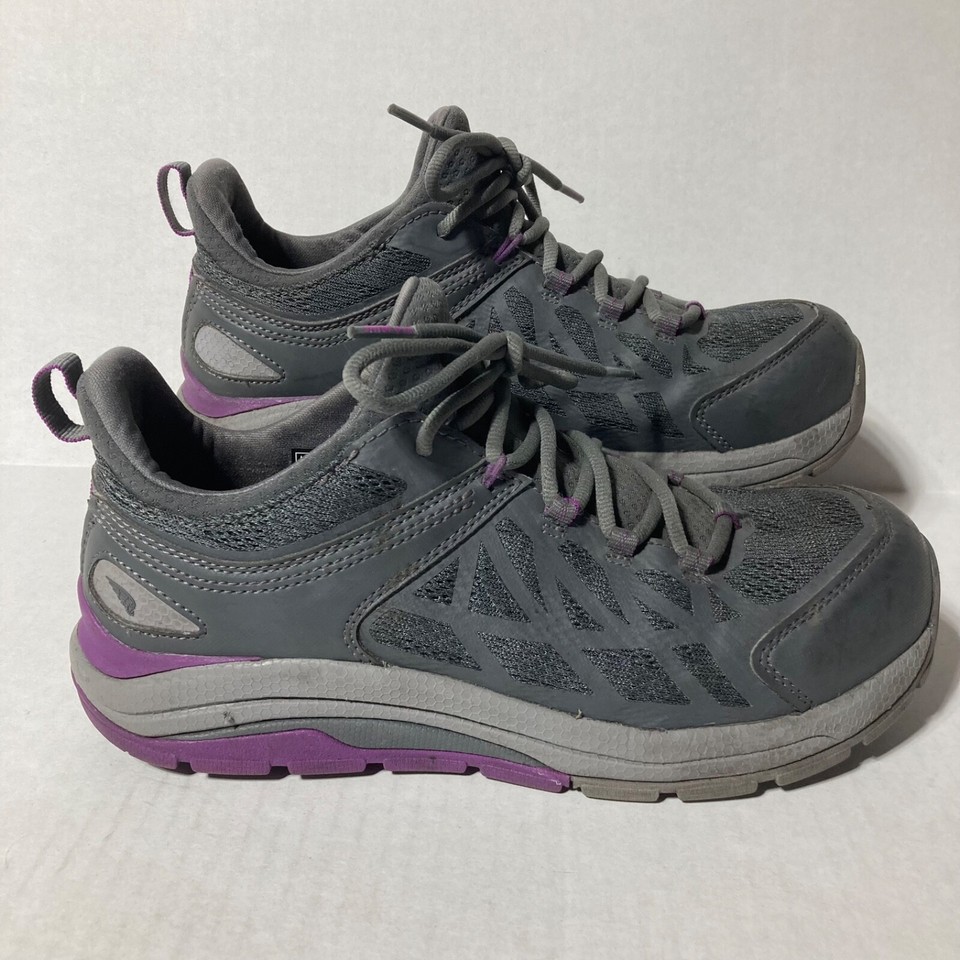 Red Wing 2343 Women's Cooltech Work Shoes Safety Toe Grey/Purple Size 8 ...