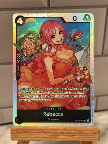 Rebecca OP05-091 SR One Piece The Best Vol 2 PRB02 (Reprint) | eBay