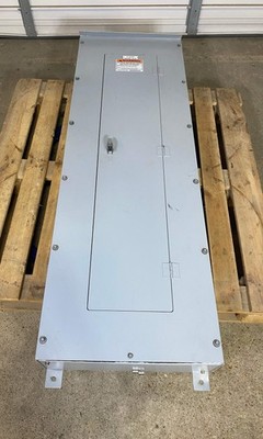 Cutler-Hammer PRL1A 100A Panel VWPB2060 Box, (14) Assorted Breakers ...
