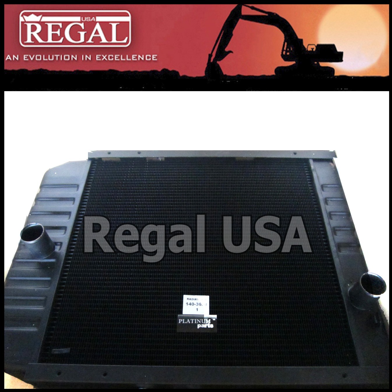 1403634 Radiator A for Caterpillar 430D, 436C ( 140-3634) | eBay