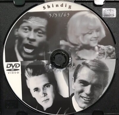 SHINDIG TV show DVD Mar. 31, 1965 Great Quality from Master Chuck Berry ...