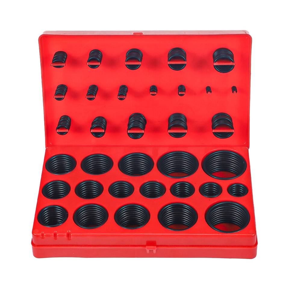 419 PCS Universal O Ring Assortment Set Metric Oil Proof Kit 32 Size O ...