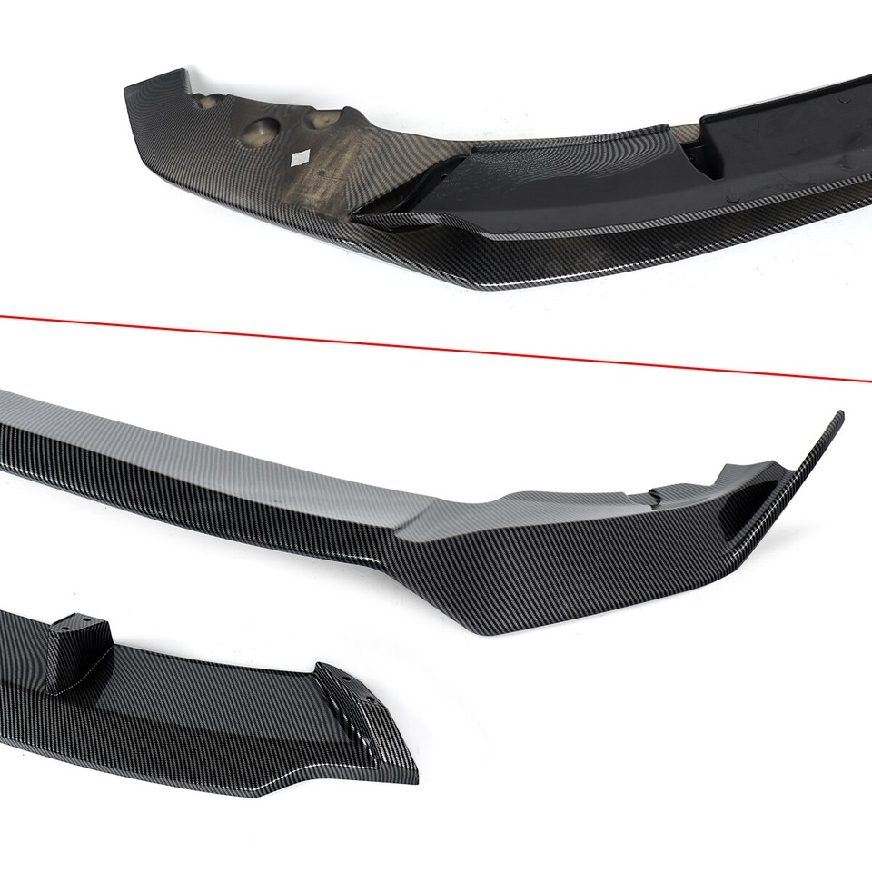 NEW For BMW G06 X6 M Sport 2020-2025 Front Bumper Lip Splitter Carbon ...
