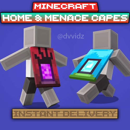 🟢 Minecraft Menace & Home Cape Codes (Java & Bedrock) | Instant Delivery! 🟢 | eBay
