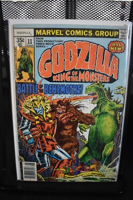 Godzilla King of Monsters #11 Newsstand Marvel 1978 Yetrigar & Red ...