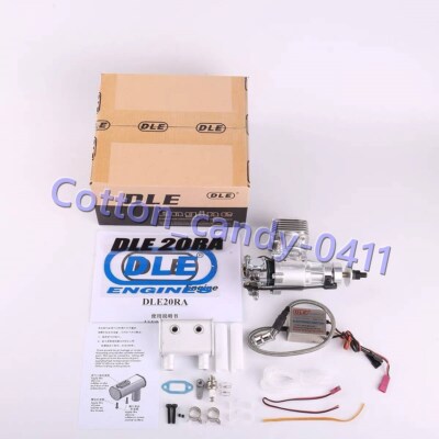 New In Box DLE Engines DLE20RA Gas Rear Exhaust w/Elec Ignition 20CC ...