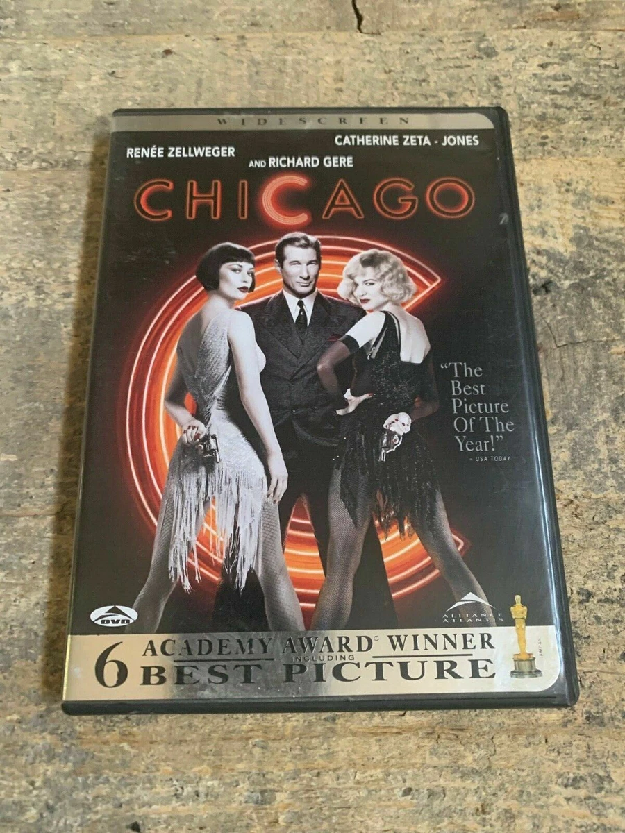Chicago Gere Widescreen Dvd