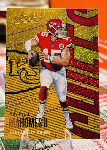 2018 Panini Absolute Patrick Mahomes II Spectrum Blue SP #49 | eBay
