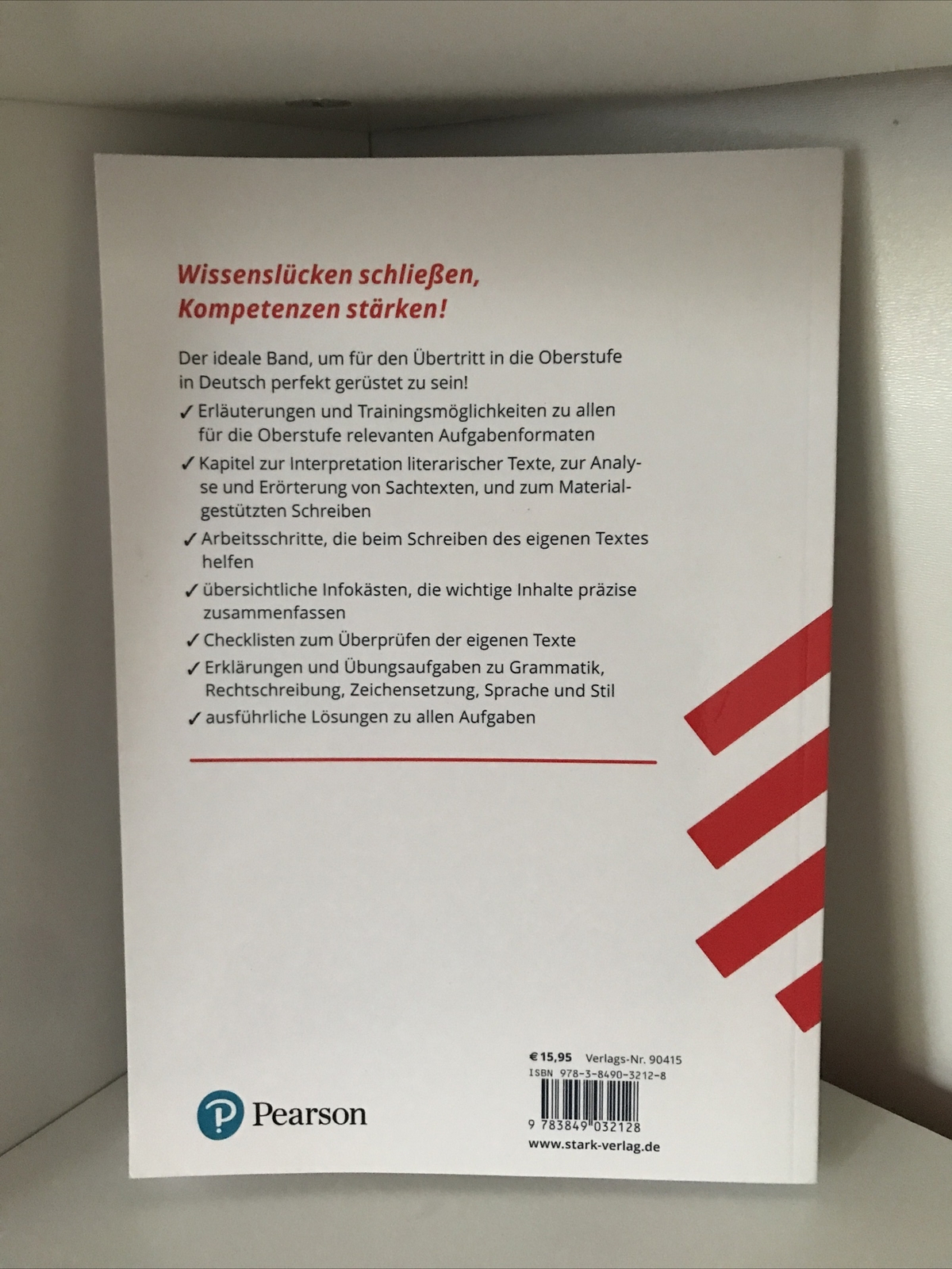 Stark-Verlag 2021 90415 Training Gymnasium Deutsch - Fit für die ...