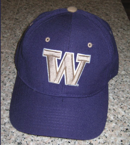 NEW! WASHINGTON HUSKIES NCAA FITTED SIZED ZEPHYR DHS Ball cap HAT 7.25 ...