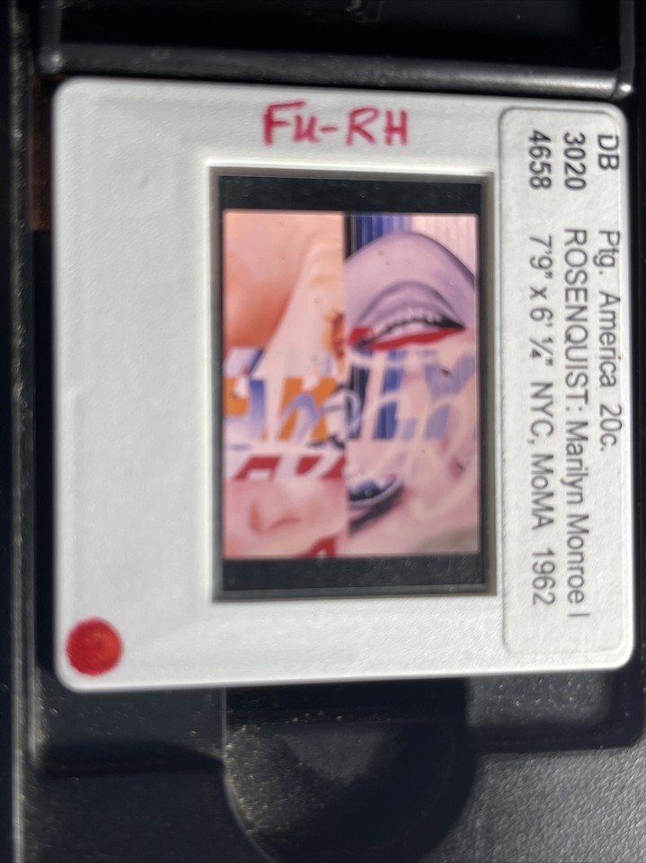 James Rosenquist "Marilyn Monroe I" Pop Art 35mm Slide | eBay