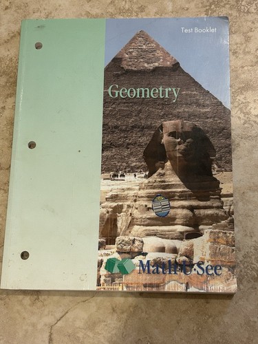 Geometry Test Booklet (Math-U-See) Used | eBay