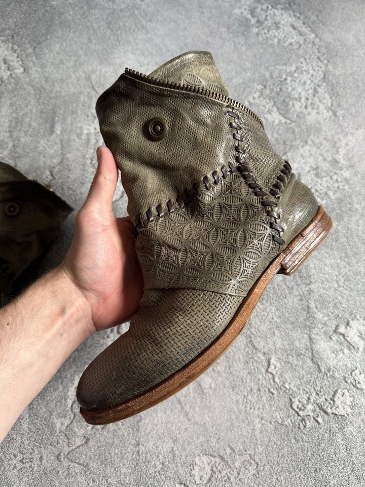 Airstep A.S.98 AS98 39size Avantgarde Shoes Boots Y2K Western Ankle | eBay