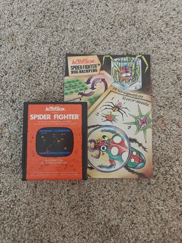 Spider Fighter (Atari 2600, Activision) With Manual and tested ...