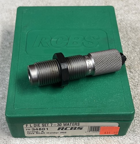 RCBS 7-30 Waters reload die 34801 | eBay