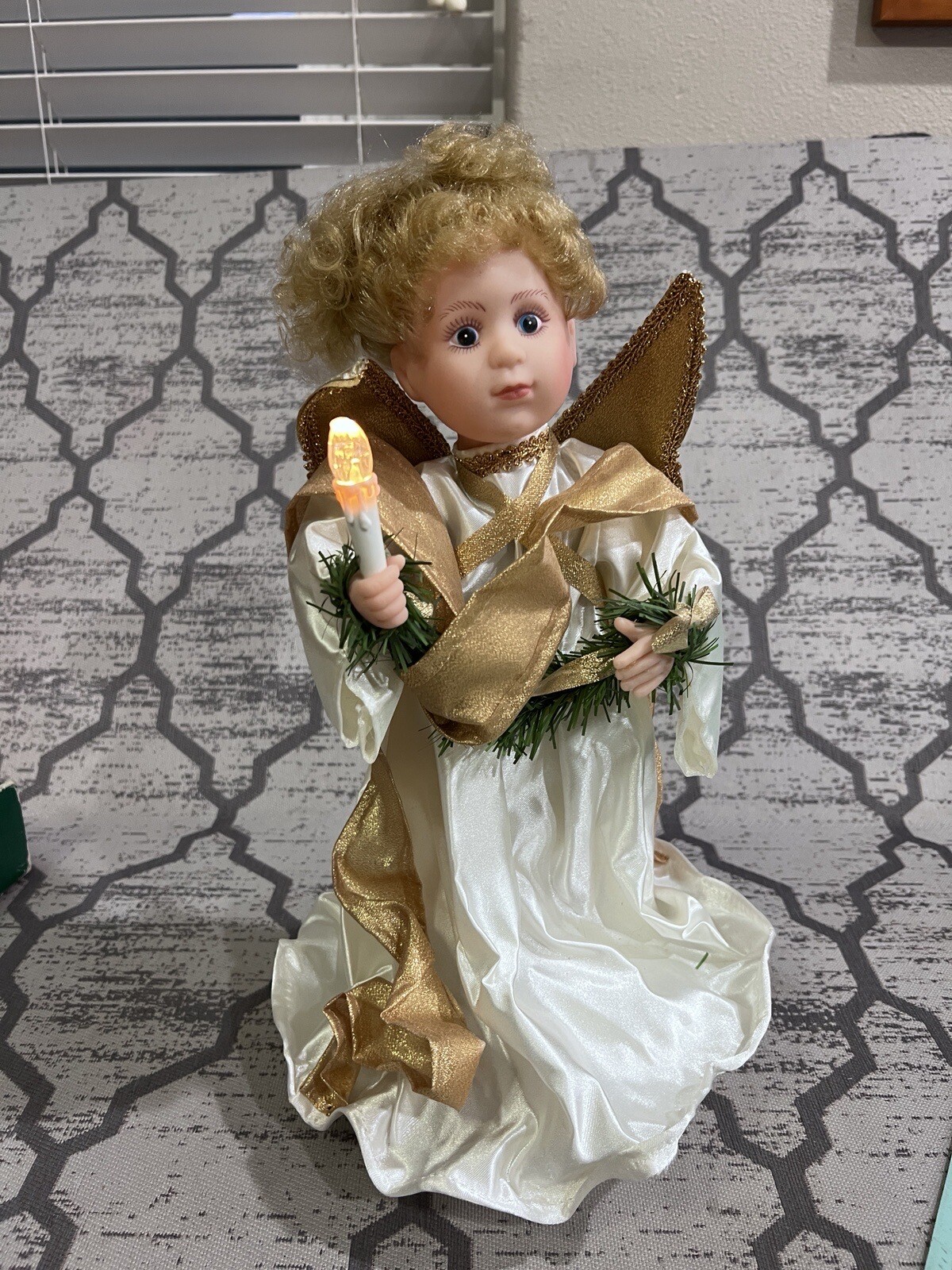Vintage+1993+Santa%27s+Best+Animated+Collectable+Angel+Lighted+Plays ...