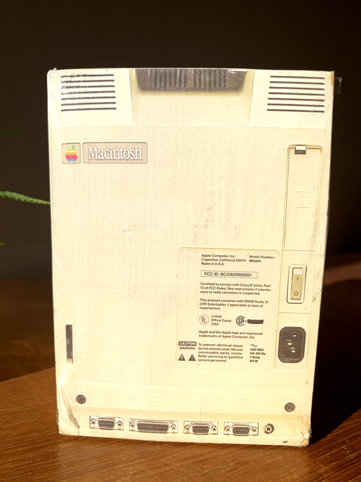 RARE SEALED Apple Macintosh 128K Computer Note Cube Pad Steve Jobs ...