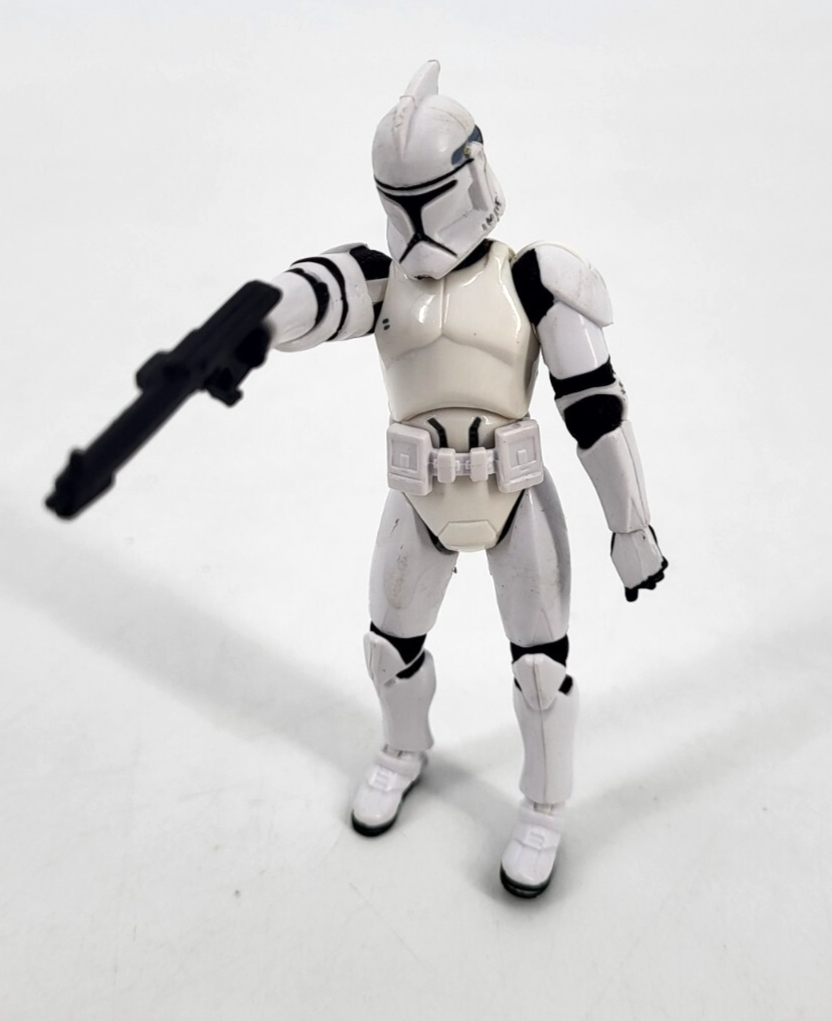 2003 Hasbro Star Wars Clone Trooper Army of the Republic W/ Weapon ...