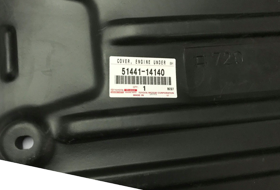 Toyota Lexus Genuine SUPRA SC300 SC400 ENGINE UNDER COVER SHIELD 51441 ...
