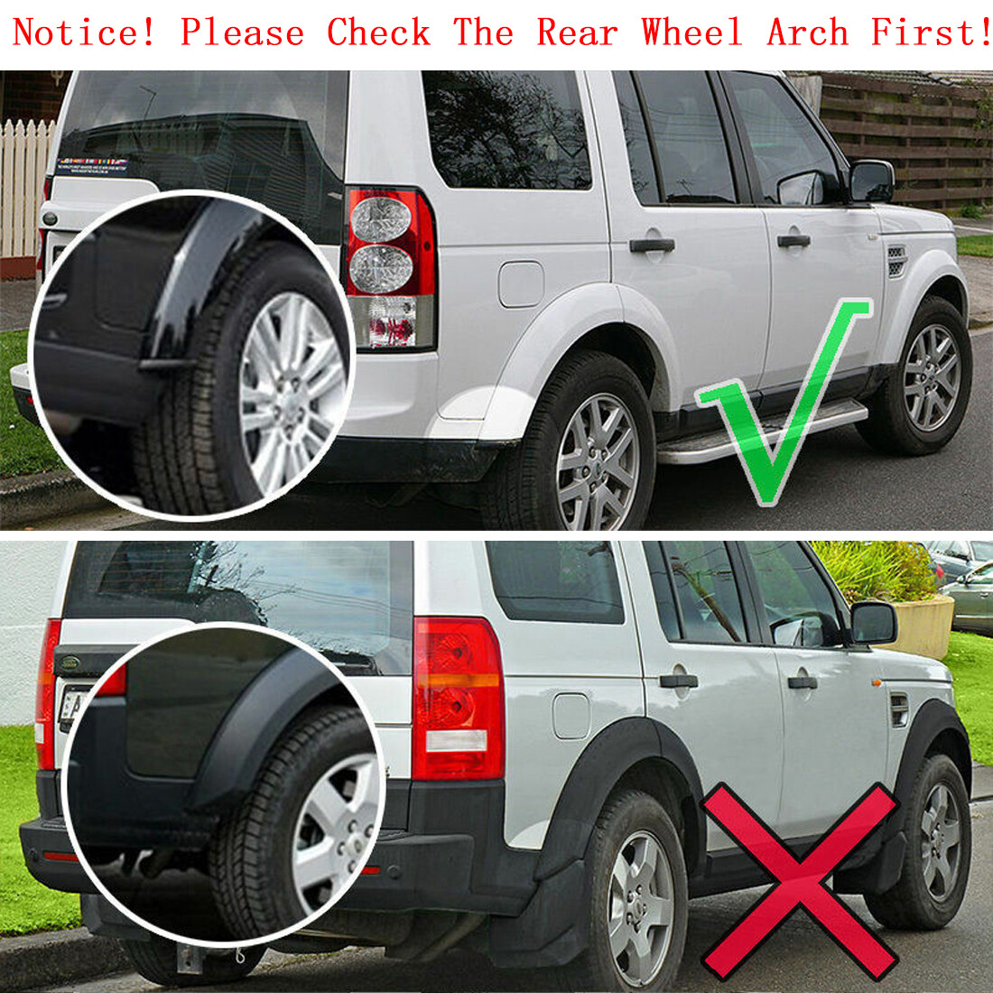 Splash Guards Mud Flaps Fit For Land Rover LR4 Discovery 4 09-18 | eBay