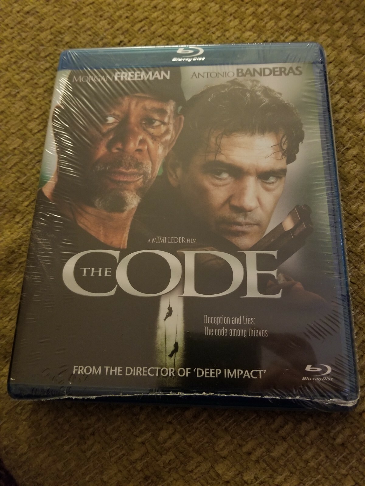 Brand New Sealed The Code Blu-ray Disc Morgan Freeman Antonio Banderas ...