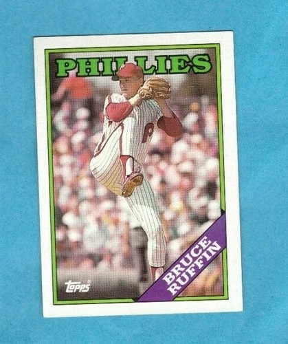 1988 Topps Baseball card #268 Bruce Ruffin Phillies | eBay