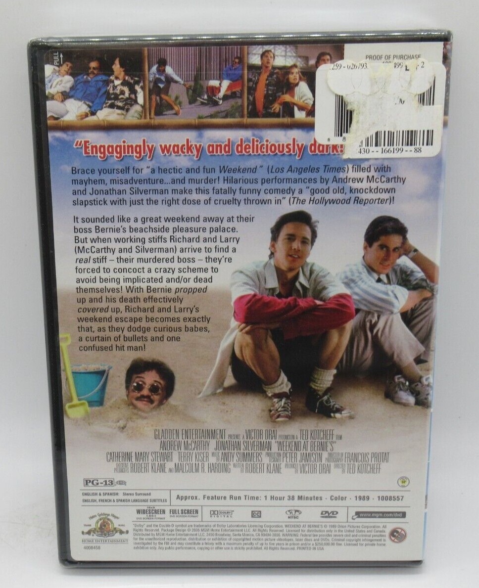 Jonathan Silverman Weekend At Bernies Weekend At Bernie's (1989)