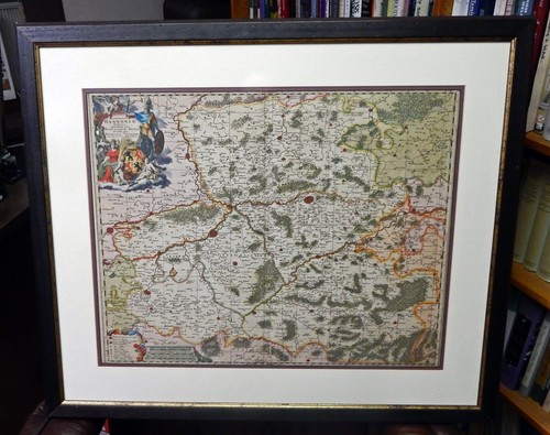 Stunning 1704 Nicholas Visscher map of Hannonia (Belgium) | eBay