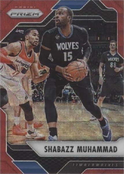 2016-17 Panini Prizm - Ruby Wave Prizm #270 Shabazz Muhammad for sale online | eBay