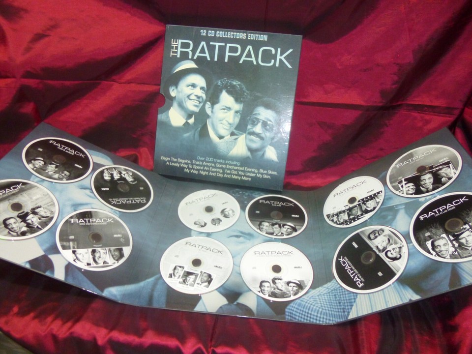 The Rat Pack 12cd Box Set Collectors Edition over 200 Tracks | eBay UK