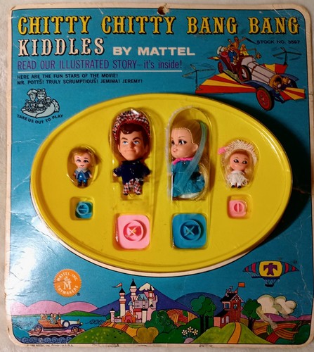 1968 MATTEL LIDDLE KIDDLES CHITTY CHITTY BANG BANG SET HTF COMPLETE RARE | eBay