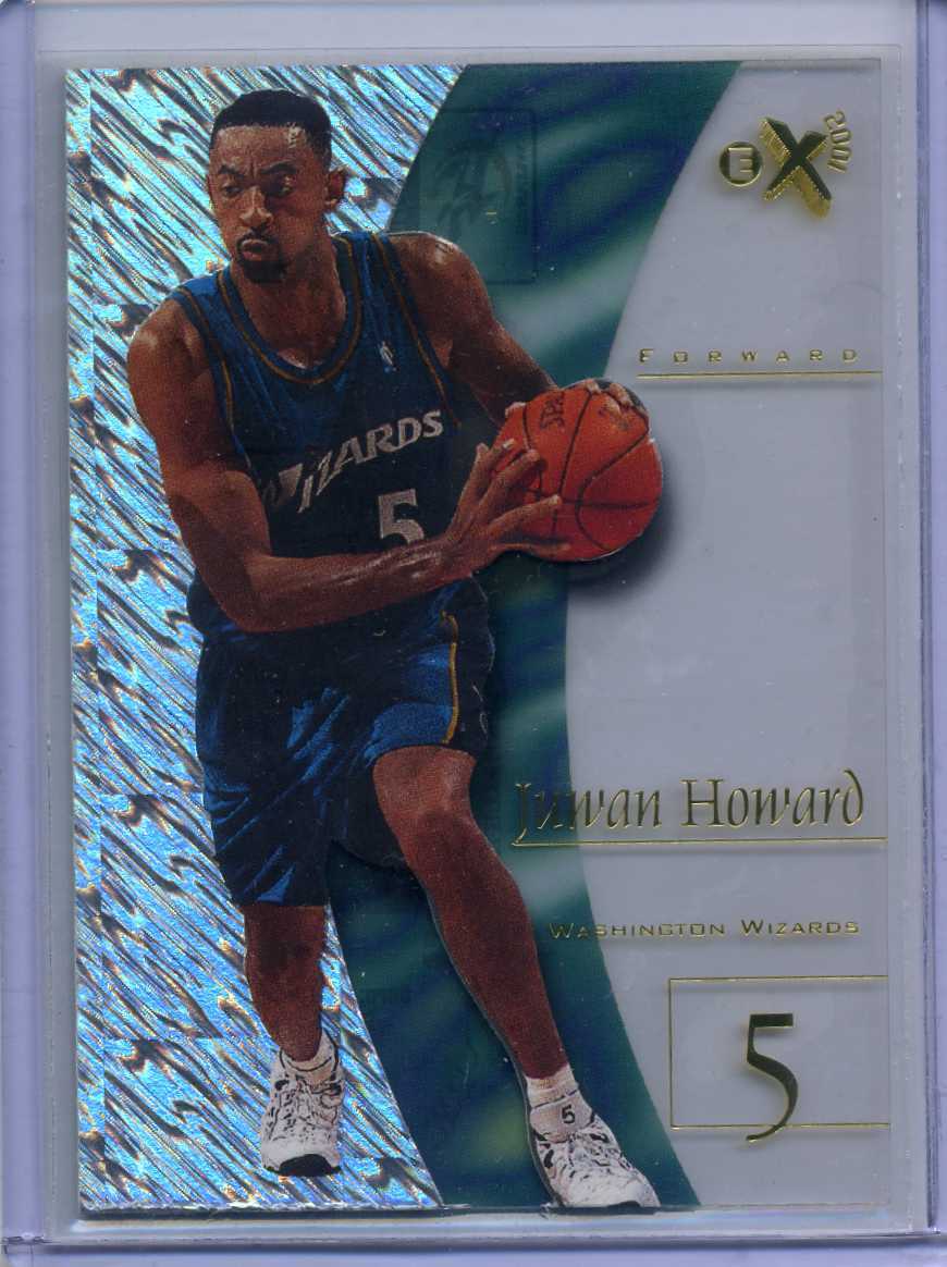 JUWAN HOWARD 1997-98 E-X2001 CARD #32 -- WIZARDS | eBay