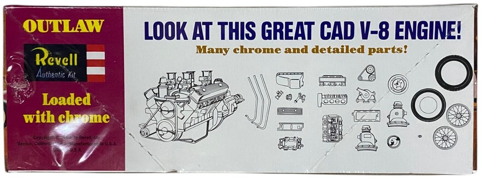 Revell Ed"Big Daddy"Roth Outlaw Show Car 1994 1:25 Model Kit NEW ...