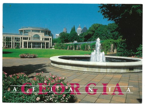 Fugua Conservatory Atlanta Georgia Showing Fountain (6X4 in) Postcard ...