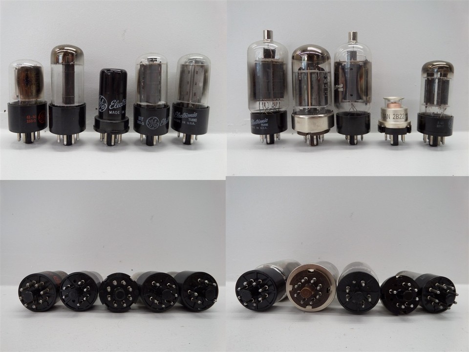 Mixed Lot Of 85 General Electric 12AU6 5Y3GT 6X5GT Electron Tubes | eBay