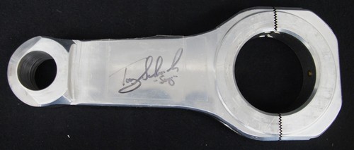 TONY SCHUMACHER Autographed Race Used Top Fuel Dragster Connecting Rod ...