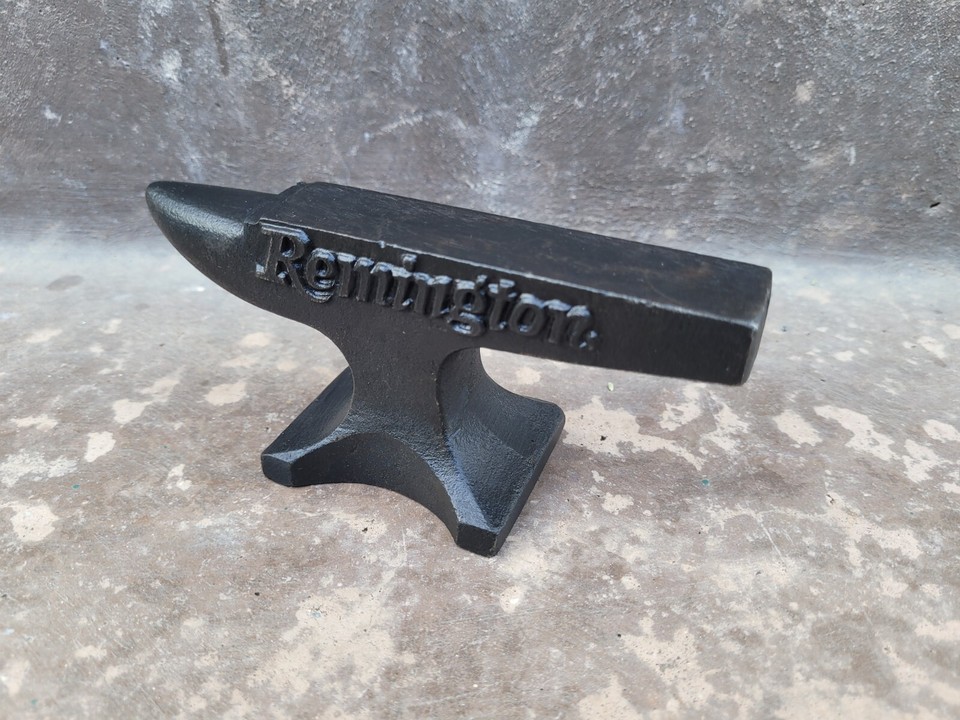 Remington Anvil Cast Iron Gunsmith Blacksmith Gun Collector Paperweight ...