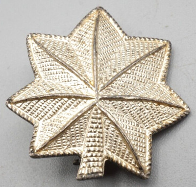 WWII Sterling Army Lieutenant Colonel Rank Shoulder Insignia Pin by ...