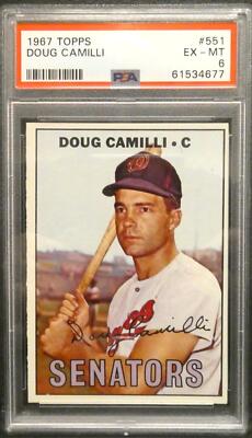 1967 Topps Doug Camilli #511 PSA 6 EX-MT | eBay
