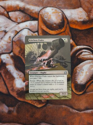 Magic the Gathering Kitchen Finks #2 Hand Painted Unique Custom MTG ...