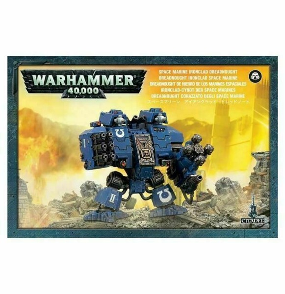 Games Workshop Warhammer 40K Space Marine Ironclad Dreadnought Single ...