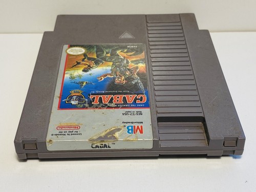 CABAL-- NES Nintendo Original Game CLEAN TESTED GUARANTEED 32244040894 ...