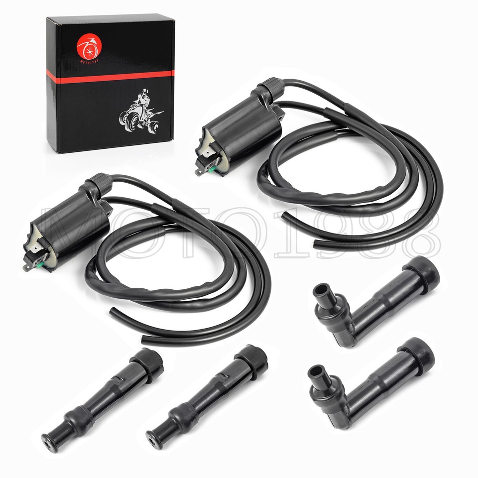 Ignition Coils Caps and Wire For 91-03 Honda Nighthawk 750 CB750 ...