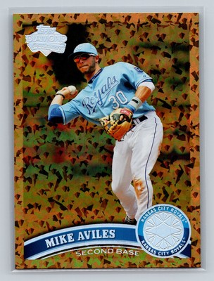 Mike Aviles 2011 Topps Cognac Diamond Anniversary #244 Kansas City ...