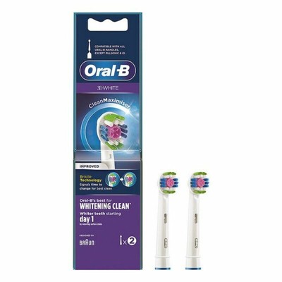 Testina di Ricambio 3D White Whitening Clean Oral-B D White Whitening ...