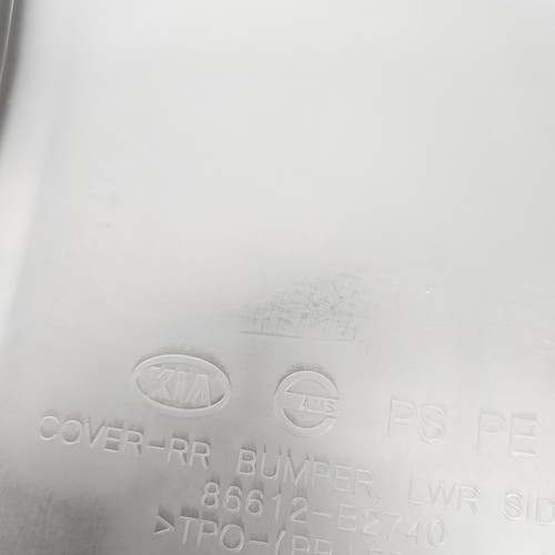 Genuine OEM Kia 86612 B2740 Driver LH Rear Bumper Side Panel 2017-2019 ...
