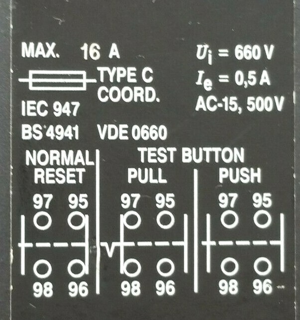 Allen-Bradley 193-BSB 42 B Motor Bi-Metallic Overload Relay | eBay